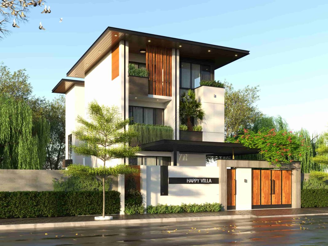 HAPPY VILLA - NHÀ PHỐ HIỆN ĐẠI - NHÀ THẾ KỶ